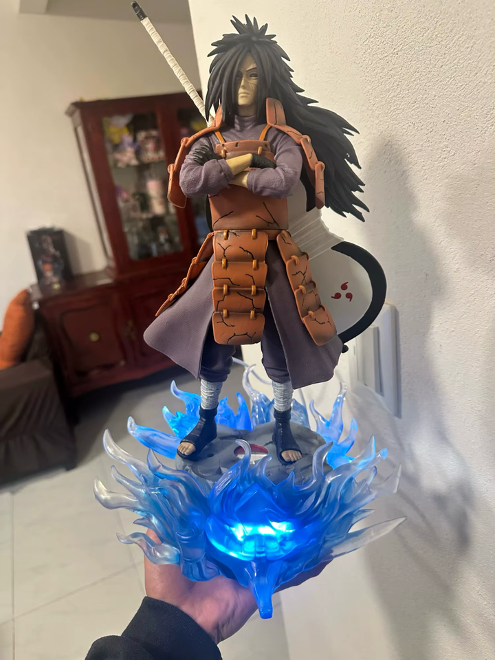 42cm Uchiha Madara Figure Naruto Shippuuden GK Action Figurine PVC ...