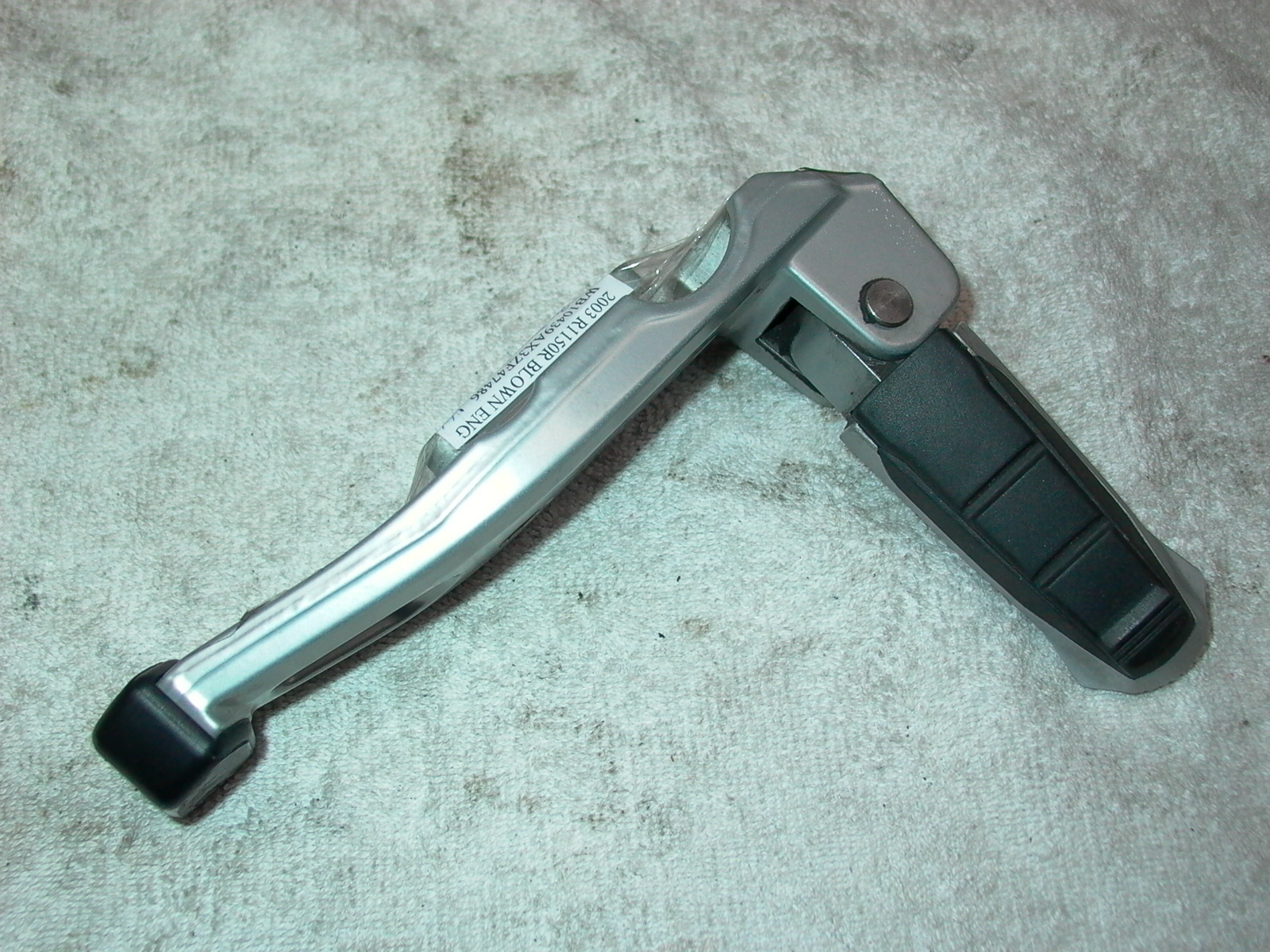 BMW R1150R Rear RIGHT Passenger Foot PEG PLATE & FootPeg set R1150R ...