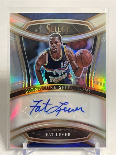 Fat Lever 2020-21 Select Silver Prizm Auto Denver Nuggets | eBay