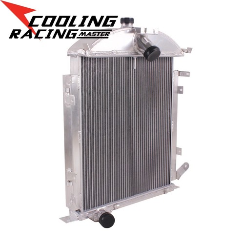 3 Row Tube For 1928 1929 Ford Model A Heavy Duty 3.3L L4 Aluminum ...