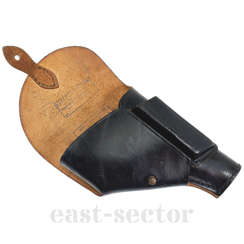 Vintage 79's Military Holster P64 Pistol Black Leather Polish CZ27 ...