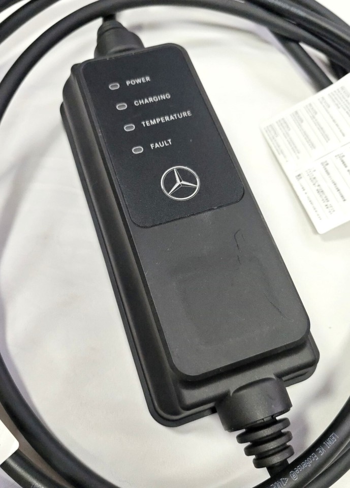 GENUINE MERCEDES CHARGING CABLE PLUG-IN ELECTRIC HYBRID 3PIN CHARGER ...