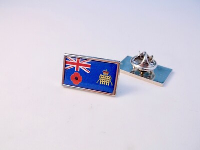 UK HM CUSTOMS & EXCISE ENSIGN REMEMBRANCE LAPEL PIN BADGE TIE CLIP ...
