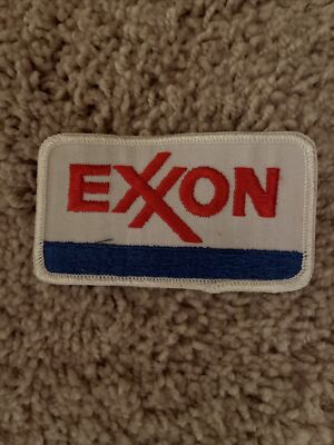 Vintage c.1980s EXXON Gas Station / Service Station Uniform Patch | eBay
