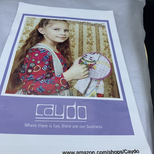 Caydo Full Range of Embroidery Starter Kit Including Instructions, 5 ...