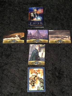 Upper Deck Marvel Studios Thor Movie Trading Cards 1 Pack w/Art Card | eBay