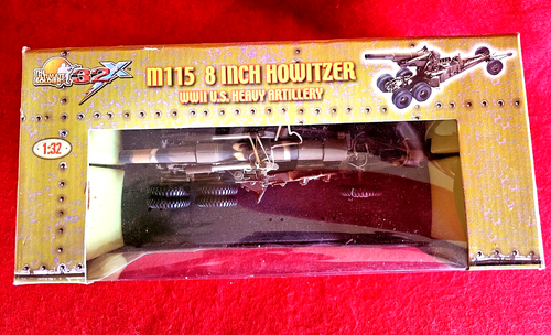 21st Century Toys M155 Howitzer WWII US Heavy Artillery Model 1:32 ...