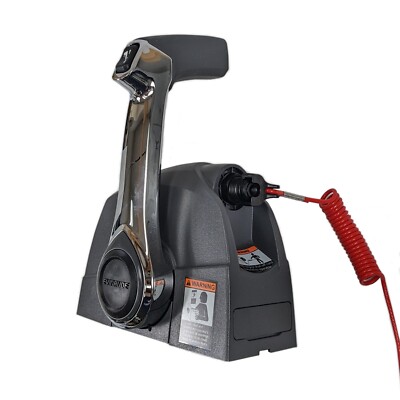 Johnson Evinrude 5006186 Binnacle Mount Control With Ignition & Trim ...