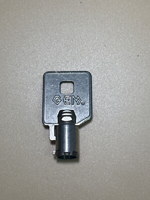 GEM Barrel Lock Key Pinball Soda Machine Fort Lock Alarm Tubular 1609R ...