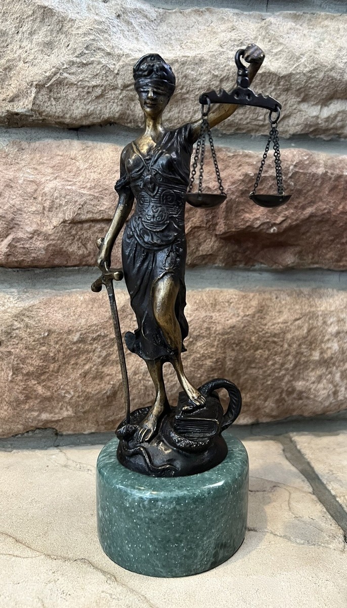 Blind Lady Justice Art