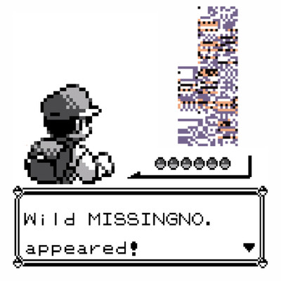 MissingNo Pokemon Glitch Sticker Vinyl Sticker Car Laptop Waterproof ...