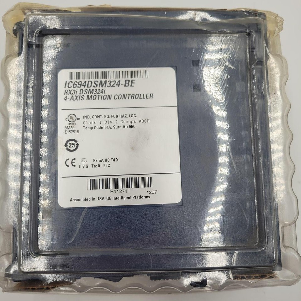 GE IC69DSM324-BE RX3i DSM324i 4-Axis Motion Controller | eBay