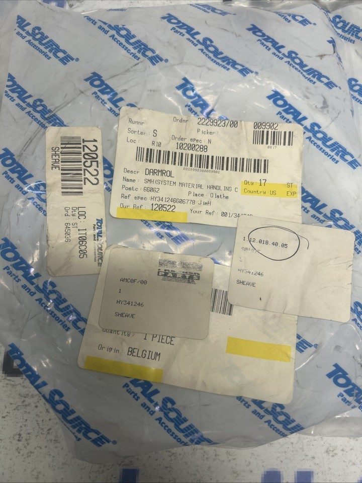 Total Source White Sheave Amcof/00 K778 | eBay