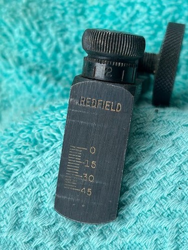 VINTAGE REDFIELD ADJUSTABLE PEEP SIGHT UNKNOWN MODEL | eBay