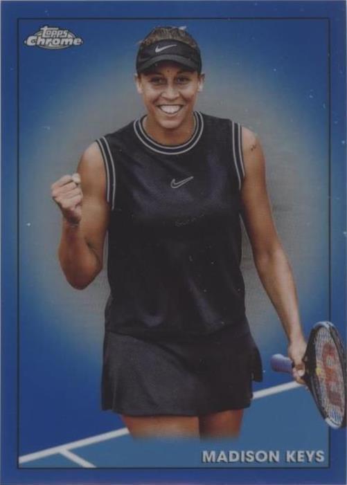 2021 Topps Chrome - Madison Keys #34 Blue Refractor /99 (RC) for sale ...