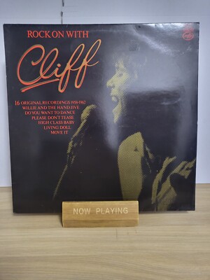 CLIFF RICHARD-ROCK ON WITH CLIFF, VINYL LP, 1980 UK (MONO) VG+/VG | eBay