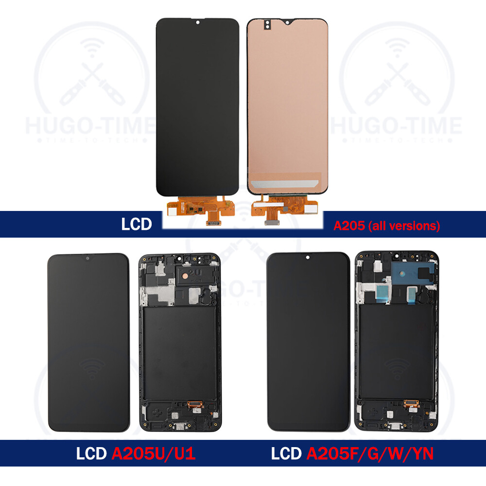For Samsung Galaxy A20 A205U A205F A205G A205W OLED LCD Touch Screen ...