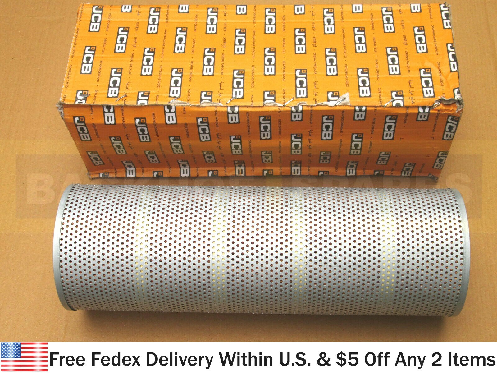 JCB PARTS - GENUINE JCB HYD. FILTER FOR JS220 JS240 JS260 (PART NO ...