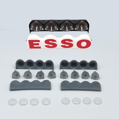 2X Pack Rally Car Bonnet Hood Light Pods Spotlights for WRC 1:24 1:12 1 ...