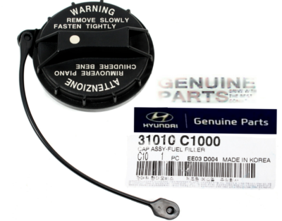 GENUINE Fuel Gas Tank Filler Cap Cover Circle 1996-2019 Hyundai Kia ...