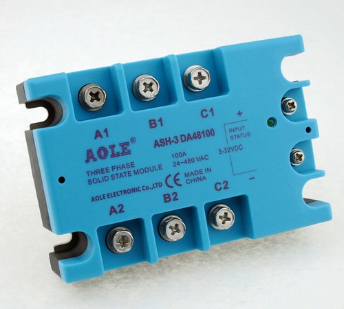100A three-phase solid state relay TSR-100DA-H DC control AC ASH ...