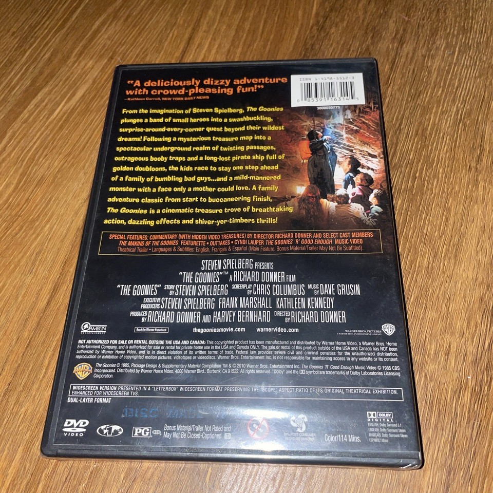 The Goonies (DVD, 2007) NEW | eBay