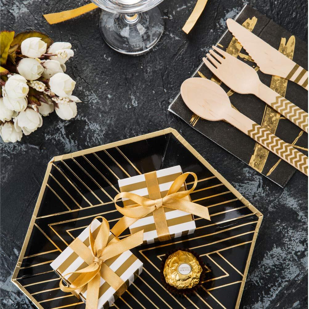 Small Candy Box Bulk 2x2x2 inch with Ribbon, Gold White Strips Box ...