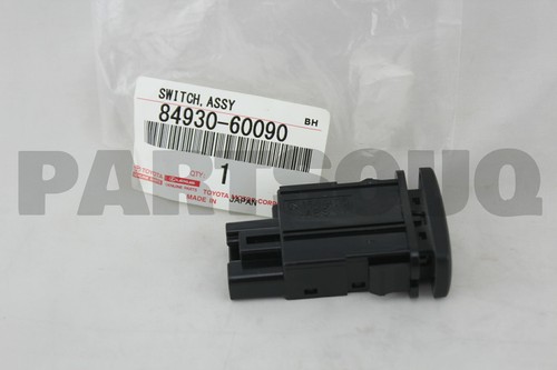 8493060090 Genuine Toyota SWITCH, BACK DOOR CONTROL 84930-60090 | eBay
