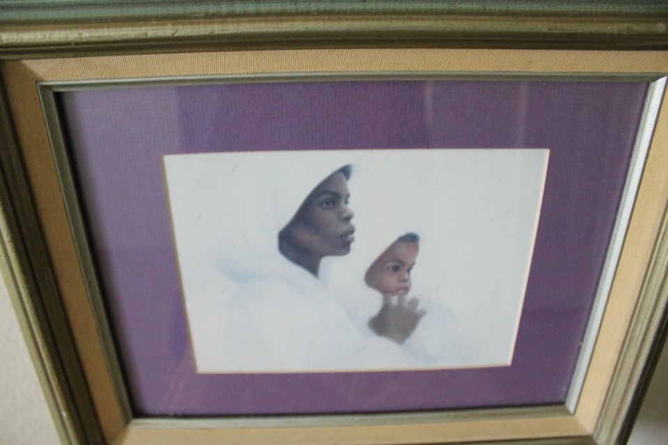 Brenda Joysmith Print " MADONNA" 14"x 13" beautifully Framed Sighted ...