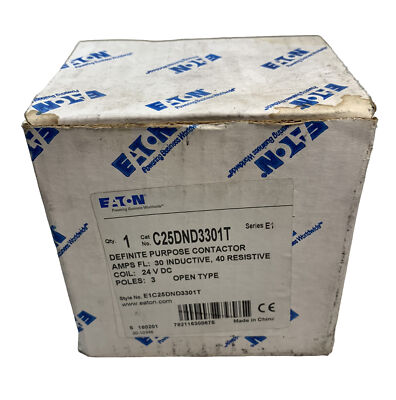 Eaton C25DND3301T C25DND330 Definite Purpose Contactor | eBay