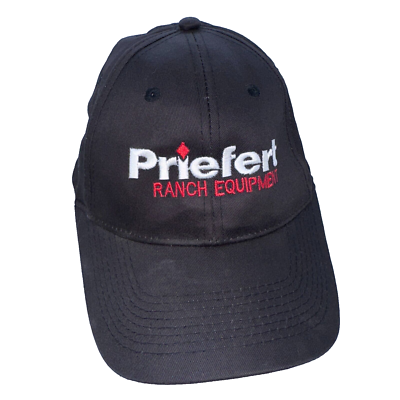 Priefert Logo Priefert Ranch & Rodeo Equipment Black Snapback Hat Cap