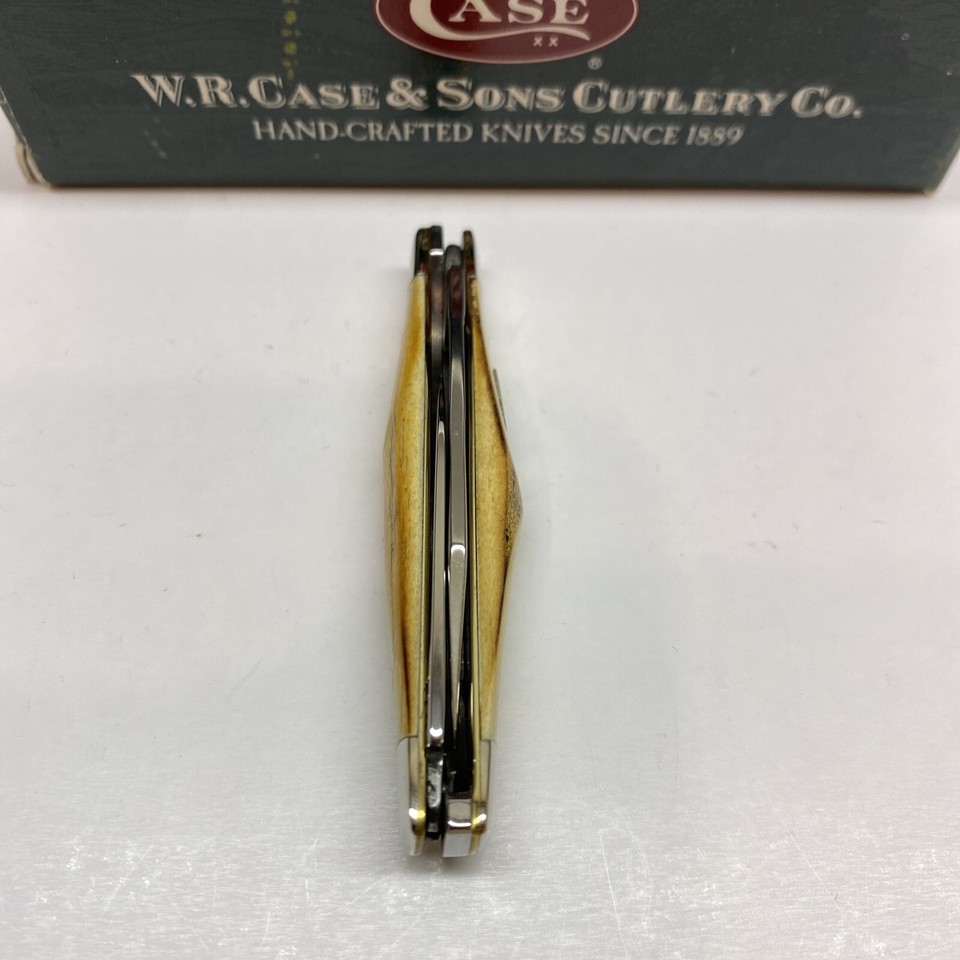 CASE SMALL STOCKMAN PEN #88 5233 FAT STAG KNIFE | eBay