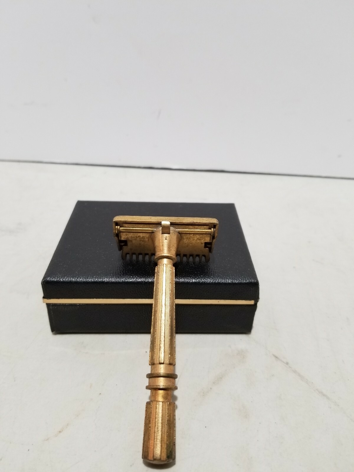 Vintage Gem Micromatic Solid Brass Razor | eBay