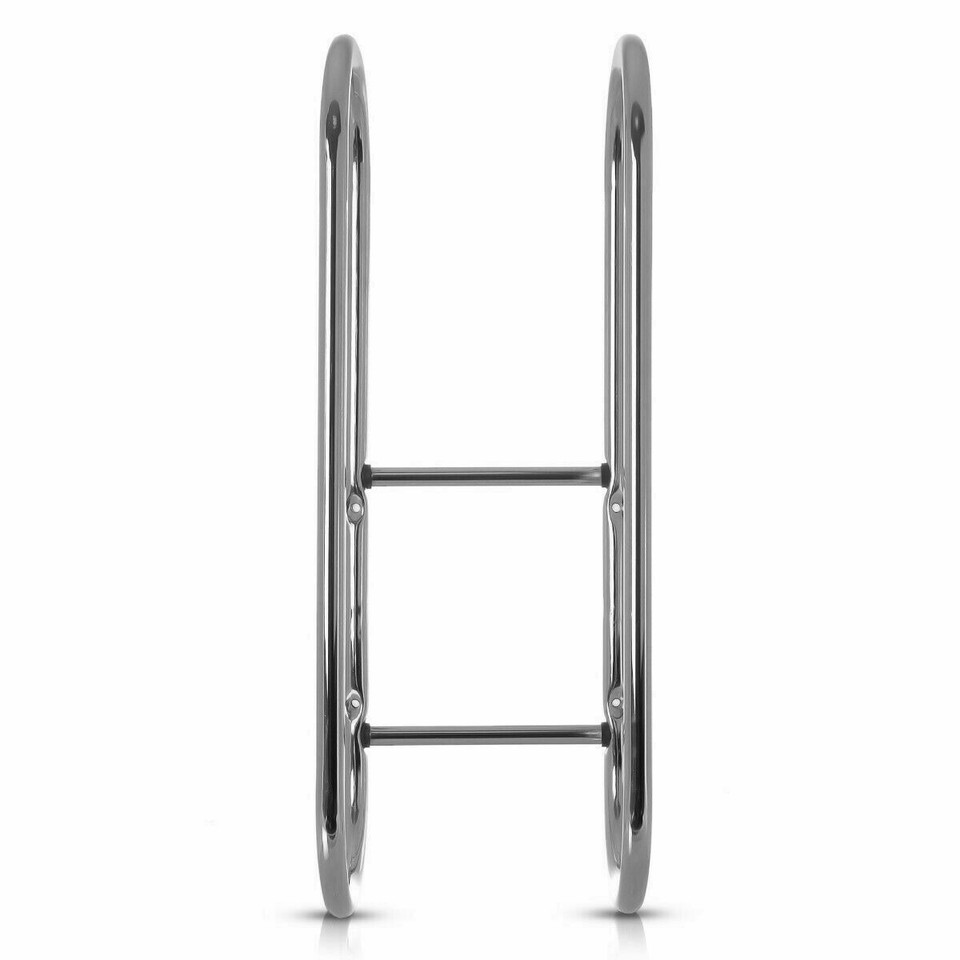 Wall Mounted Towel Holder Silver Chrome Bathroom Shelf Storage Rail Bar ...