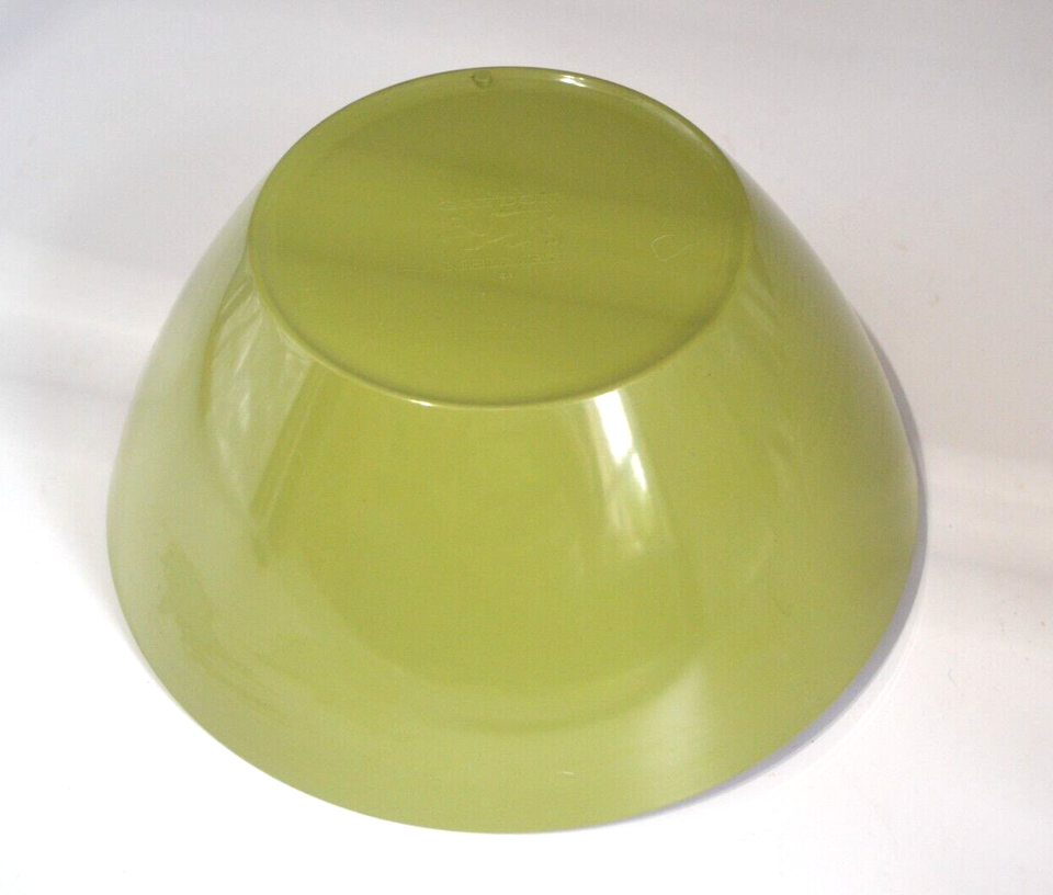 Vintage Gaydon Melmex Large Salad Dish Melamine Olive Green Ideal For ...