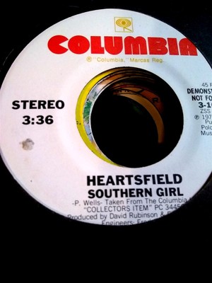 Heartsfield, Southern Girl ~ NM 1977 Columbia promo 45 +sleeve | eBay