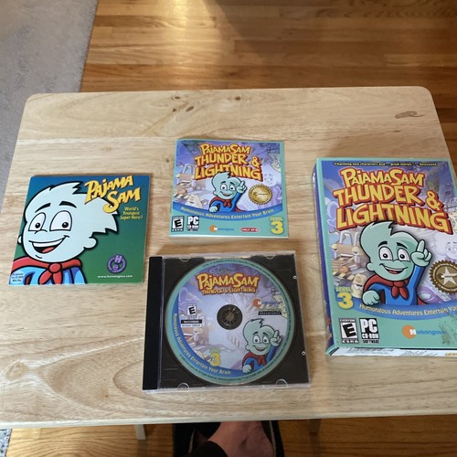 Pajama Sam 2 Thunder and Lightning Aren't So Frightening Level 3 PC CD ...