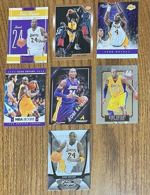 7 - KOBE BRYANT Cards Certified Elite Pinnacle NBA Hoops Classics Topps ...