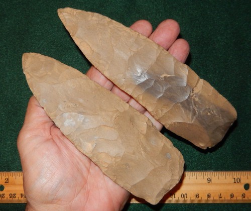 CHECK OUT THIS AUTHENTIC TENNESSEE FOUND CACHE OF TWO LARGE ARCHAIC ...
