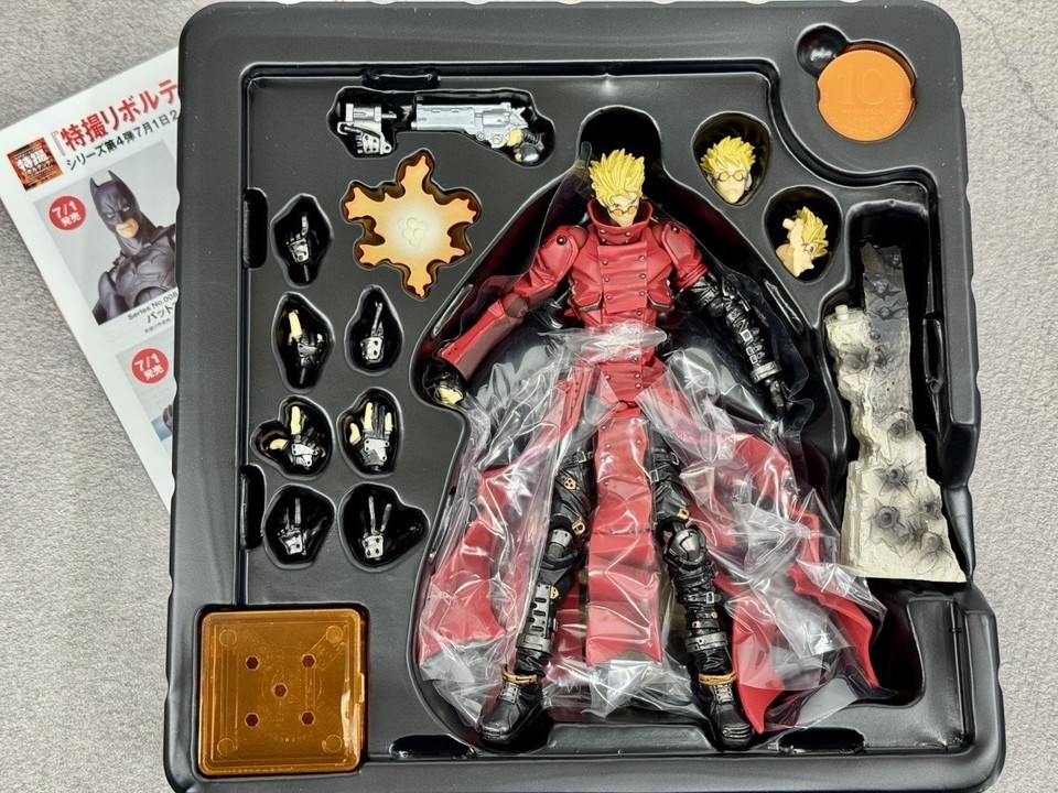 Kaiyodo Revoltech Yamaguchi #091 Trigun VASH the Stampede Figure | eBay