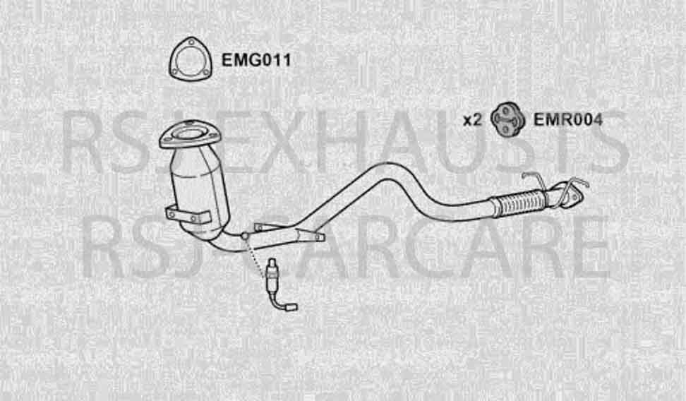 ECAR1013TA Catalytic Converter (R103) CLOSE COUPLED CAT | eBay UK