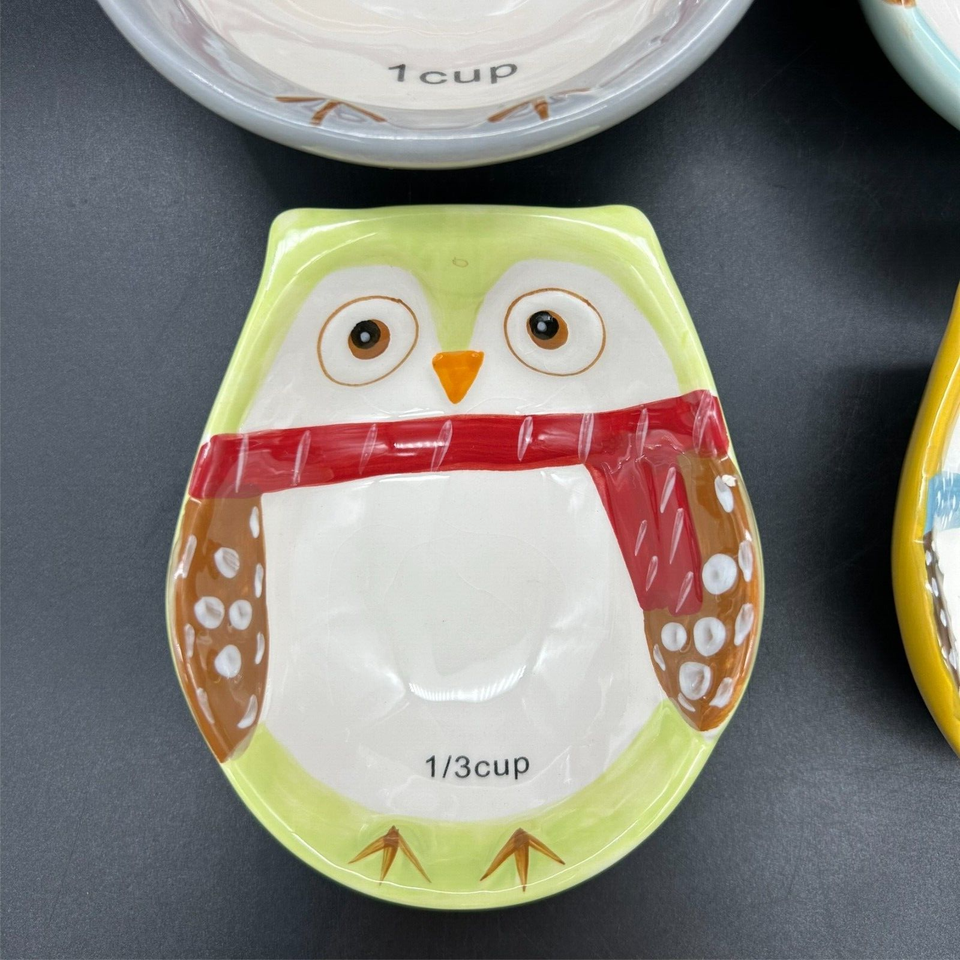 Owl Nesting Measuring Cups Boston Warehouse Trading Company | eBay