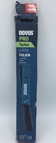 Novus Pro Tacker J-033 For Sheeting Films | eBay