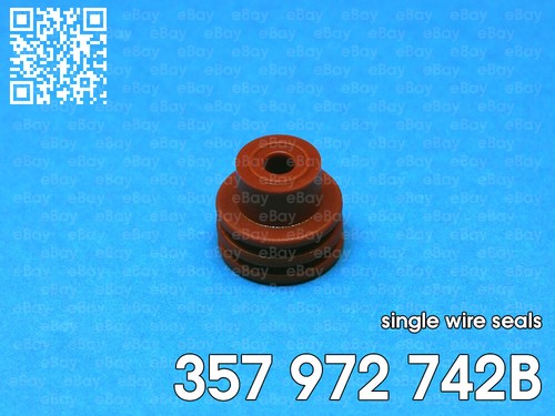 Audi VW Skoda Seat set of 10 single wire seals 357972742B | eBay