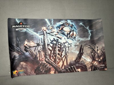 MTG Playmat MagicFest Washington DC Lightning Skelemental TCG Rare ...