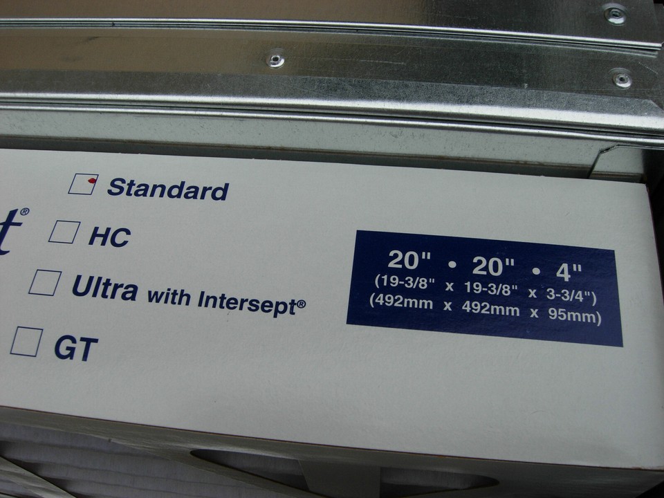 HVAC.Return air filter rack plenum,collar 14" diameter,fit filter 20"x ...