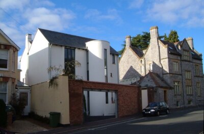 Photo 6x4 Modern and Victorian houses on Matford Lane Exeter A ...