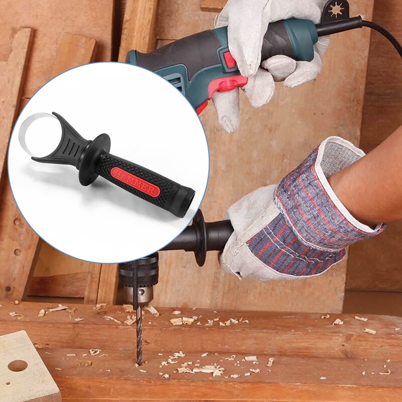 Hammer Drill Handle Plastic Side Front Auxiliary Handle for 26 Tools ...