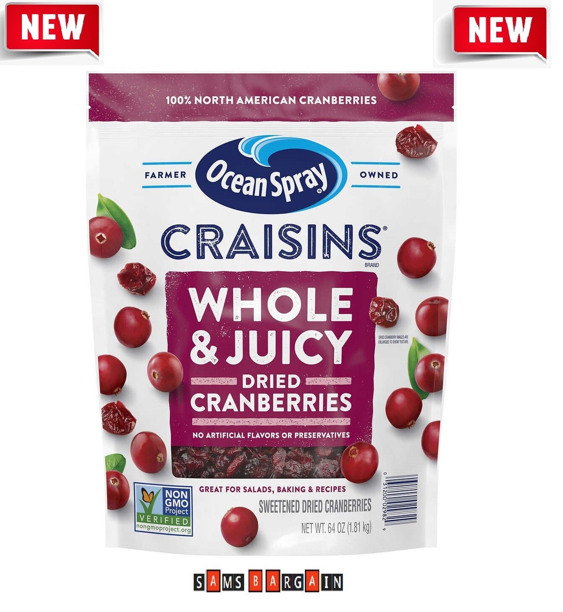 Ocean Spray Dried Cranberries Amazon: 10 Pack Ocean Spray Craisins