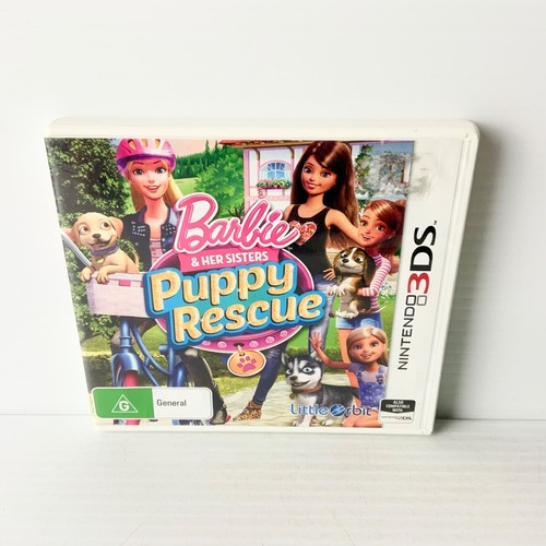 Barbie & Her Sisters Puppy Rescue - Nintendo 3DS - Tested & Working ...